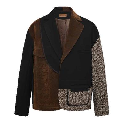 BbirthofRORC分层拼接西装夹克