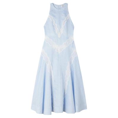 SANDRO蕾丝花边连衣裙