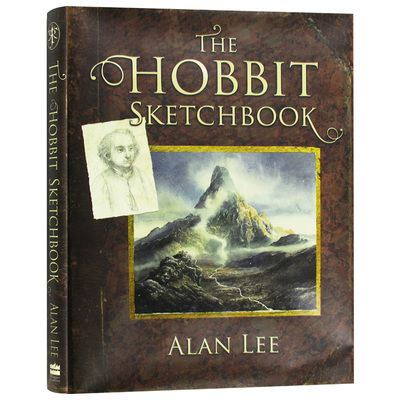 霍比特人 素描手稿集 英文原版 The Hobbit Sketchbook 电影设定 插图 概念艺术 艾伦李 Alan Lee 进口原版英语艺术类书籍