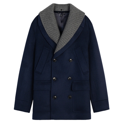 GOBI秋冬款纯羊绒夹克外套