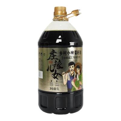 庄稼儿女乡村压榨桶装菜籽油