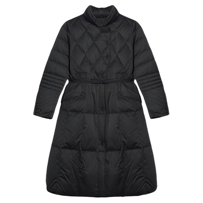 不晚BUWANJUST 高品定制设计感新中式显瘦中长款羽绒服 N900