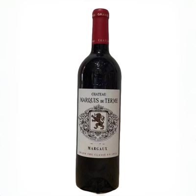【自营】波尔多列级庄MARQUIS DE TERME德达侯爵酒庄干红2021年