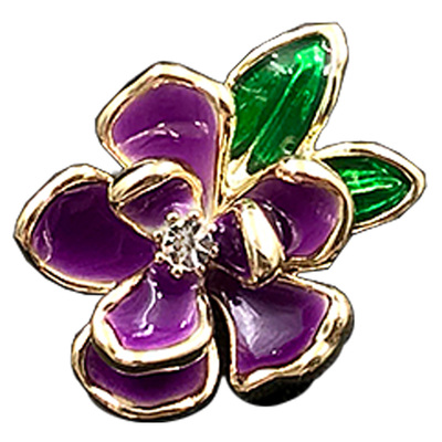 小巧立体精致花朵胸针女西服领针配饰胸口防漏防走光扣针胸花5801