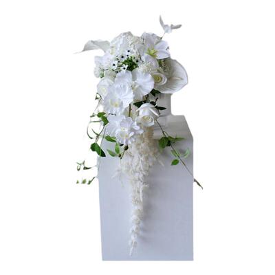 绢花拍照花束仿真花水滴手捧花