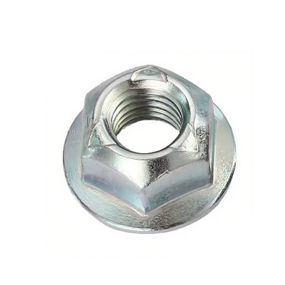 GB6187六角法兰面锁紧螺母锁紧防松螺帽碳钢8级10级防锈处理