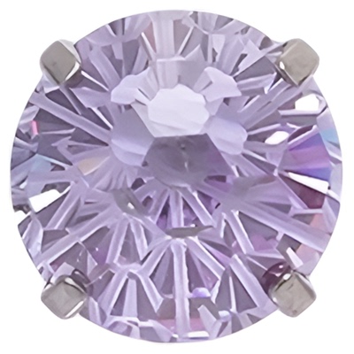 钛合金爆闪烟花切耳钉