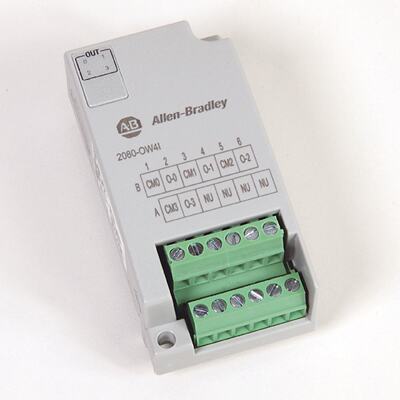 议价2080-OW4I-AB罗克韦尔Micro800 4 点继电器输出