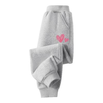 班尼路YBB女童裤子春秋款儿童运动裤小女孩薄款大童卫裤春装长裤P