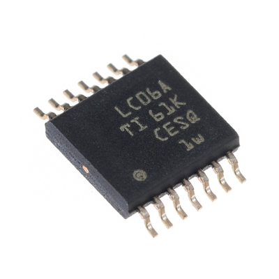 SN74LVC06APWR 贴片TSSOP-14 原装正品 漏极开路输出六通道反相器