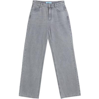 mithworld沵媞简约直筒牛仔裤