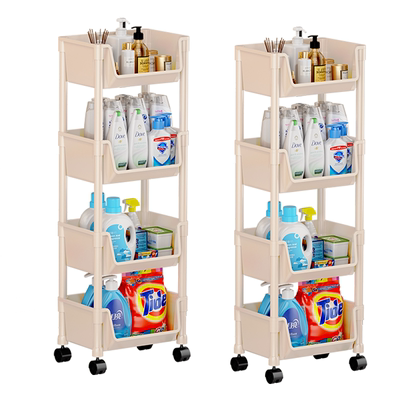 小推车置物架落地多层收纳架