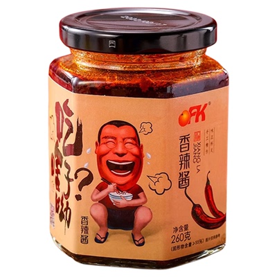 OFK四川正宗香辣酱辣椒酱