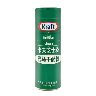 美国进口卡夫芝士粉85g24瓶整箱