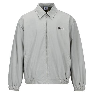 允许发生宽松格纹夹克外套BF