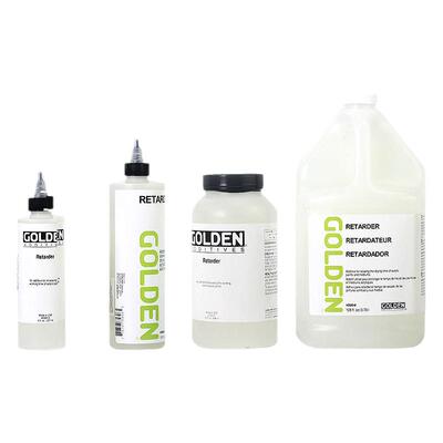 进口高登GOLDEN丙烯颜料缓凝剂Retarder亚克力慢干缓干媒介3580