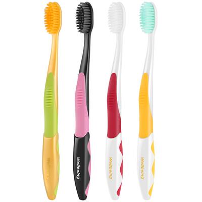 韩国EQ软毛纳米金牙刷通用10支装