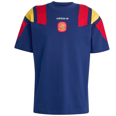 盛世长运阿迪达斯夏季男子西班牙足球运动休闲短袖T恤KG2574