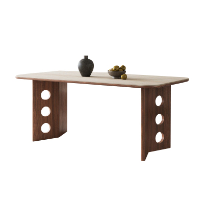 饭桌法式白蜡木长桌家用桌椅组合