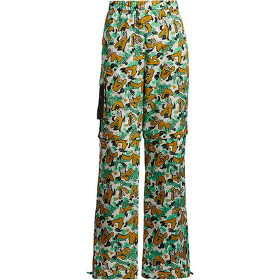 阿迪达斯女子运动印花长裤