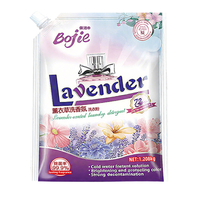 薰衣草香氛洗衣粉低泡易漂无磷