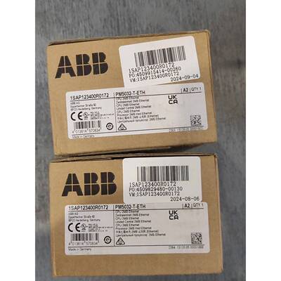 拍前询价：ABBPM5032TETHCPU模块2MB以太网处