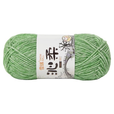 雪球沁柔宝宝围巾毛线编织