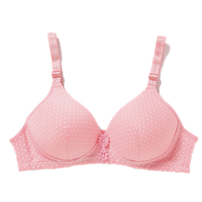 妈妈内衣全棉聚拢文胸中年聚拢