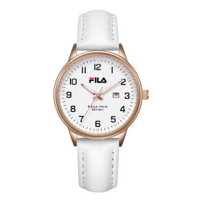 FILA斐乐手表女款学生初高中考试专用时尚简约小表盘石英腕表6813