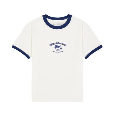 Newbalance新品圆领撞色短袖T恤