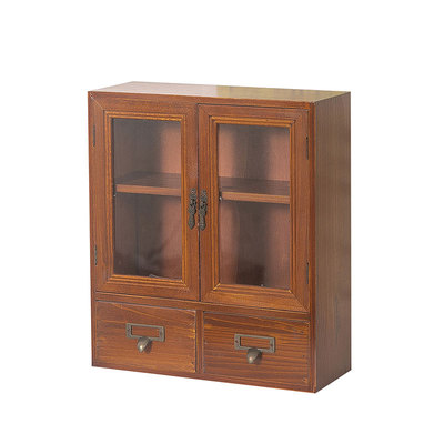 抽屉式盲盒展示柜木质