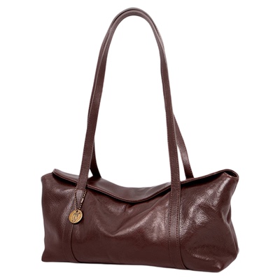 头层牛皮单肩包真皮软包