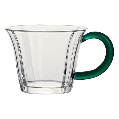 耐高温高硼硅带把玻璃杯喝茶小茶杯功夫品茶杯茶具小杯子品茗杯