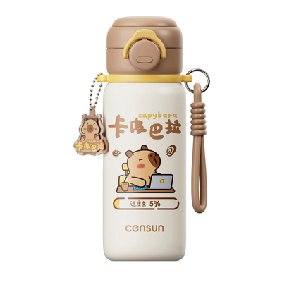 censun先行316不锈钢一盖双饮杯