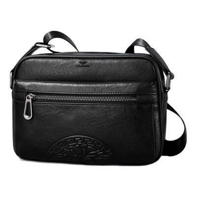 单肩斜挎包FALAMAONE商务真皮