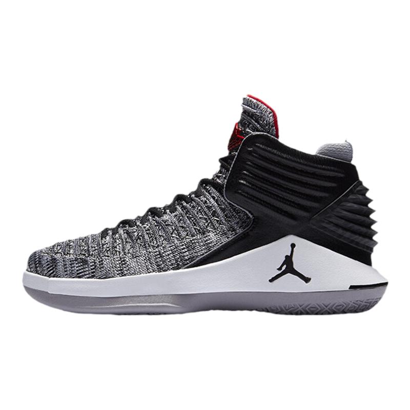决战时刻- Air Jordan 32 Low BG AJ32实战篮球鞋黑灰 AA1254-002_虎窝淘