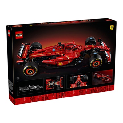 【自营】【顺丰速运】LEGO乐高42207法拉利 SF-24 F1赛车拼搭玩具