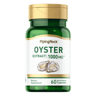 PipingRock牡蛎胶囊60粒