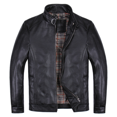 PERCOOL欧美风男装真皮皮衣