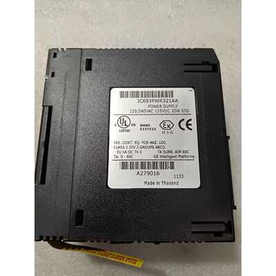 议价GE IC693PWR321AA库存全新带包装一台，盒子不算
