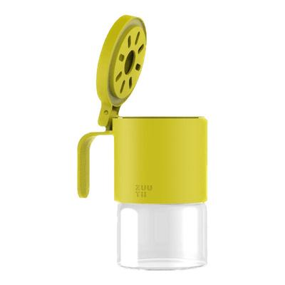 高硼硅玻璃带勺防潮设计调料罐