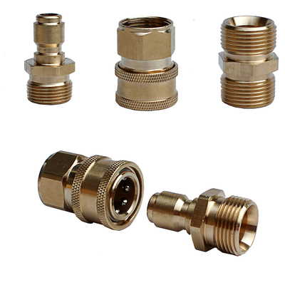 洗车机配件高压管延长对接头快速进水过滤器螺母2380出水口螺丝铜