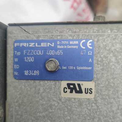 【请询价】拆机FRIZLEN德国进口伦茨驱动器制动电阻型号4006