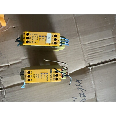 非标价皮尔兹PILZ安全继电器型号PNOZX1和X2.124修理
