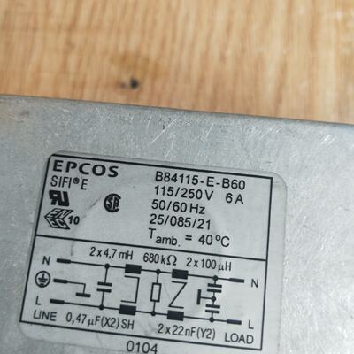 询价-EPCOS爱普科斯 B84115-E-B60滤波器 115/