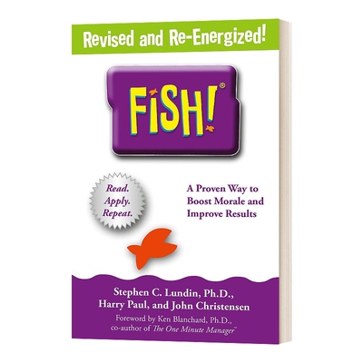 英文原版 Fish! A remarkable way to boost morale and improve results 鱼 一种激发工作热情的好方法 英文版 进口英语原版书籍
