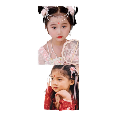眉心贴儿童额头花钿印花