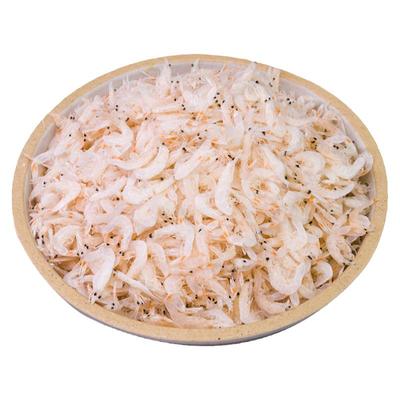 北海生晒虾皮干货特干级无添加盐淡干金钩虾米海米皮新鲜海产品