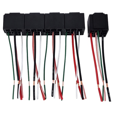 12V24V汽车通用继电器插座4脚5脚