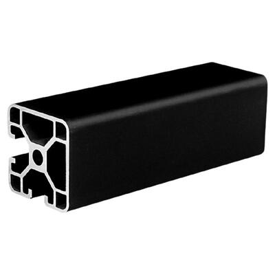 工业铝型材欧标4040封槽黑色嘉郡